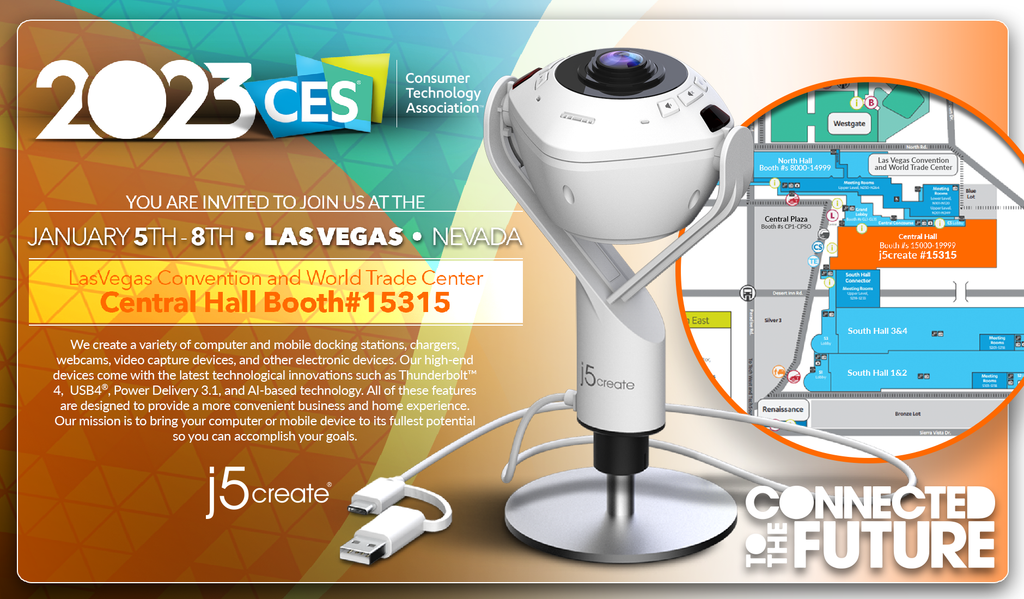 j5create「CES 2023」展覽通知 – new-tw-j5create