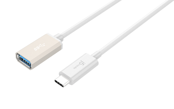 JUCX05 USB 3.1 Type-C to Type-A轉接線 – new-tw-j5create